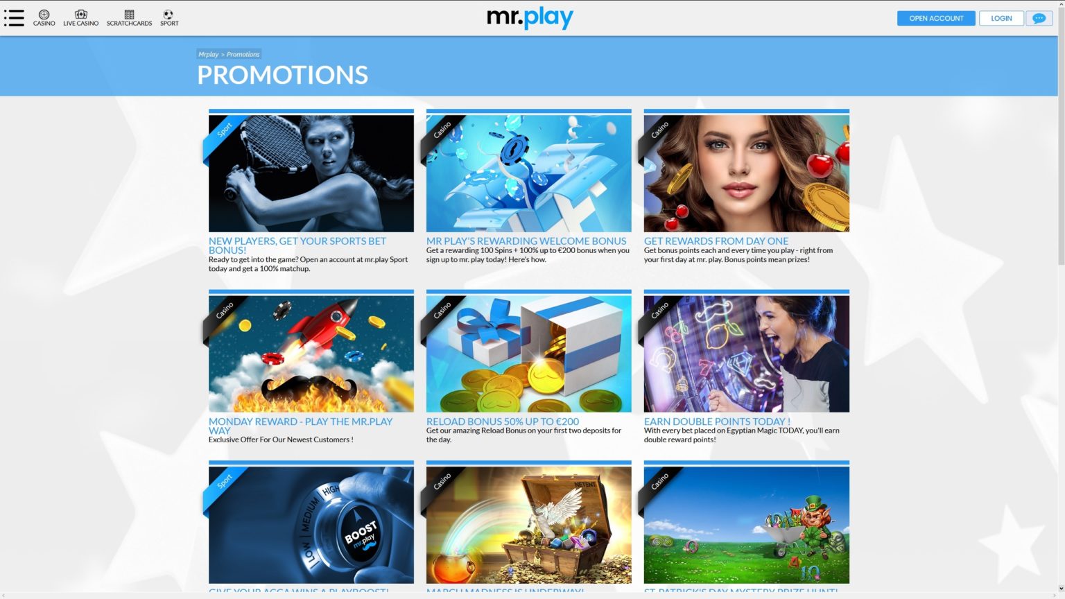 Mr. Play Casino - Best Online Casino Bonuses | Casinochecking.com